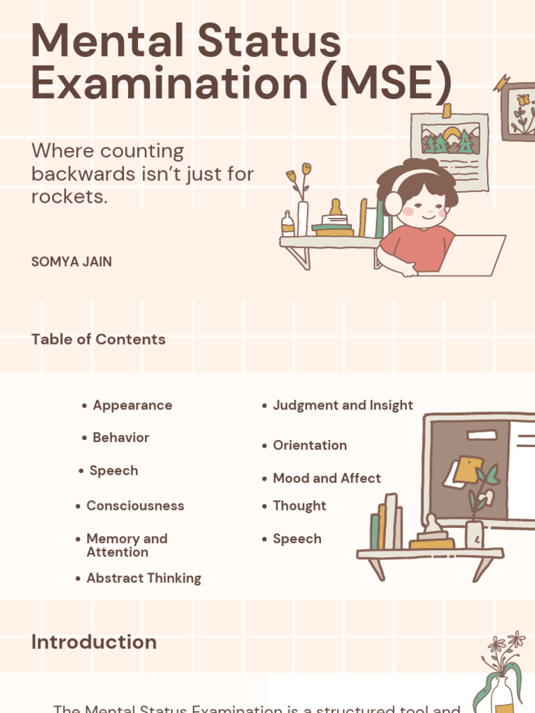 Aseptic Mnemonic for Mental Status Exam | PDF | Hallucination | Perception