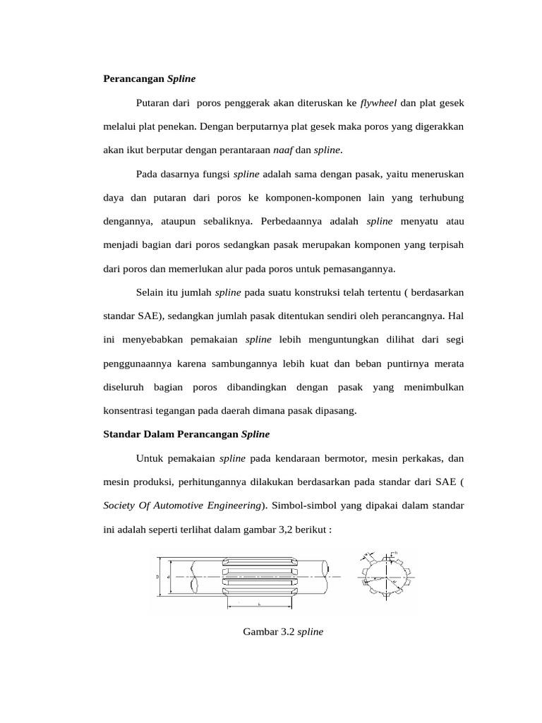 Spline Dan Naaf Galang | PDF
