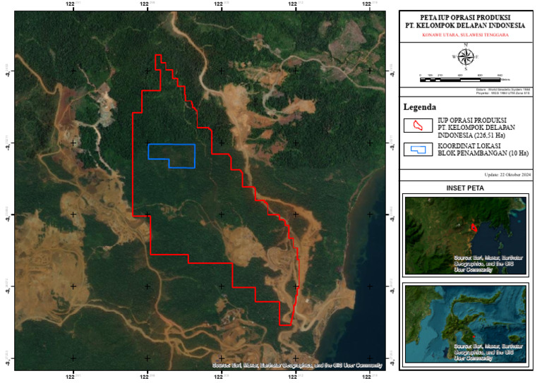 Peta Iup Pt. Kdi | PDF
