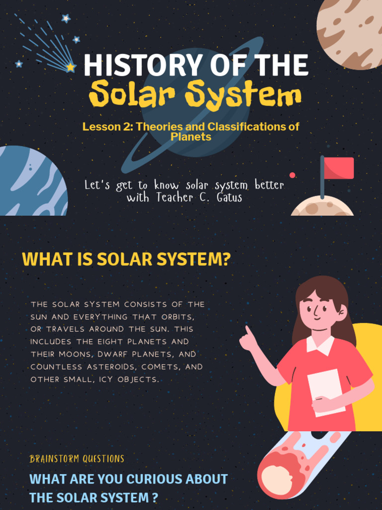 Theories of Planet Formation in the Solar System | PDF | Planets ...