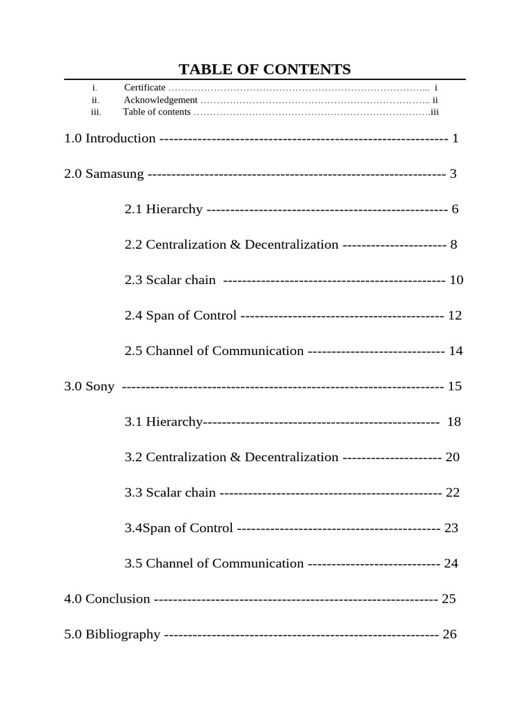 Corporate Structure Analysis: Samsung & Sony | PDF