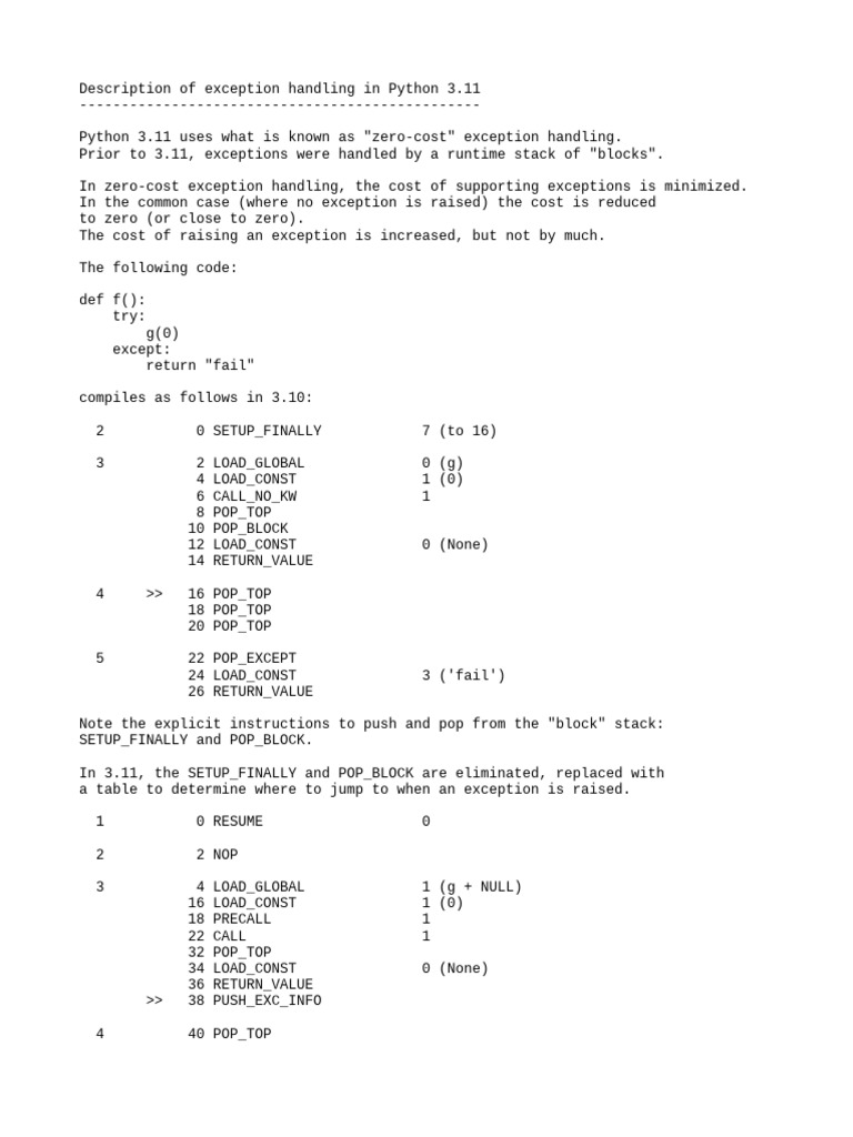 Exception Handling Notes | PDF | Bit | Computer Engineering