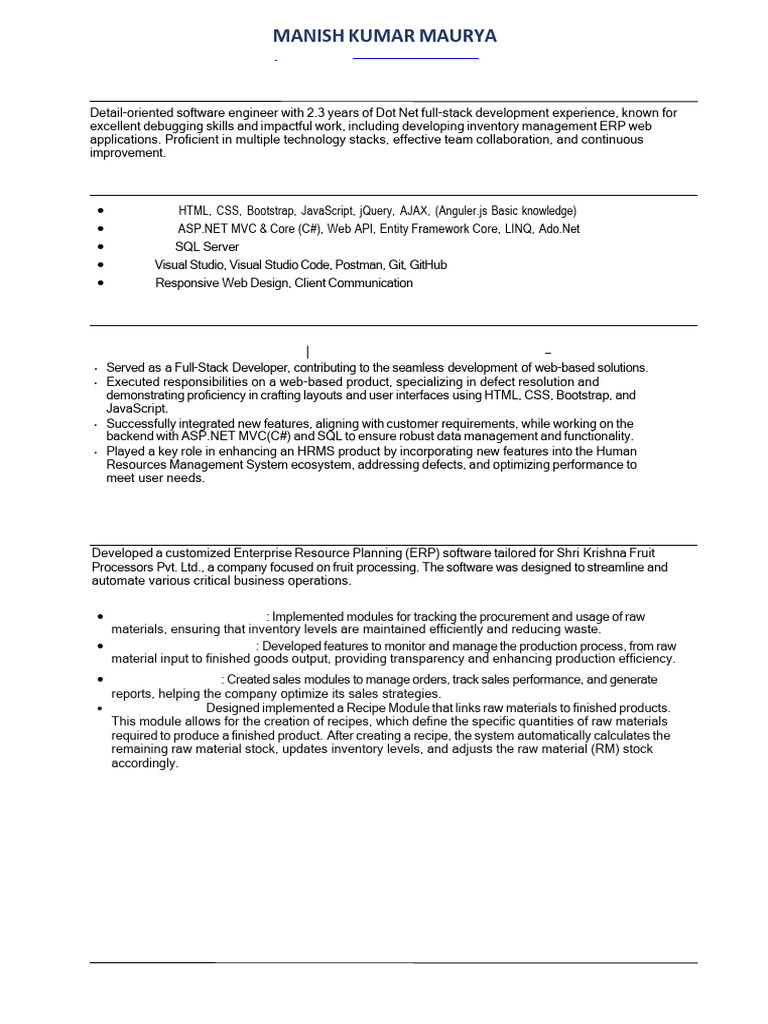 DotNet Manish Kumar Maurya | PDF | J Query | Bootstrap (Front End Framework)