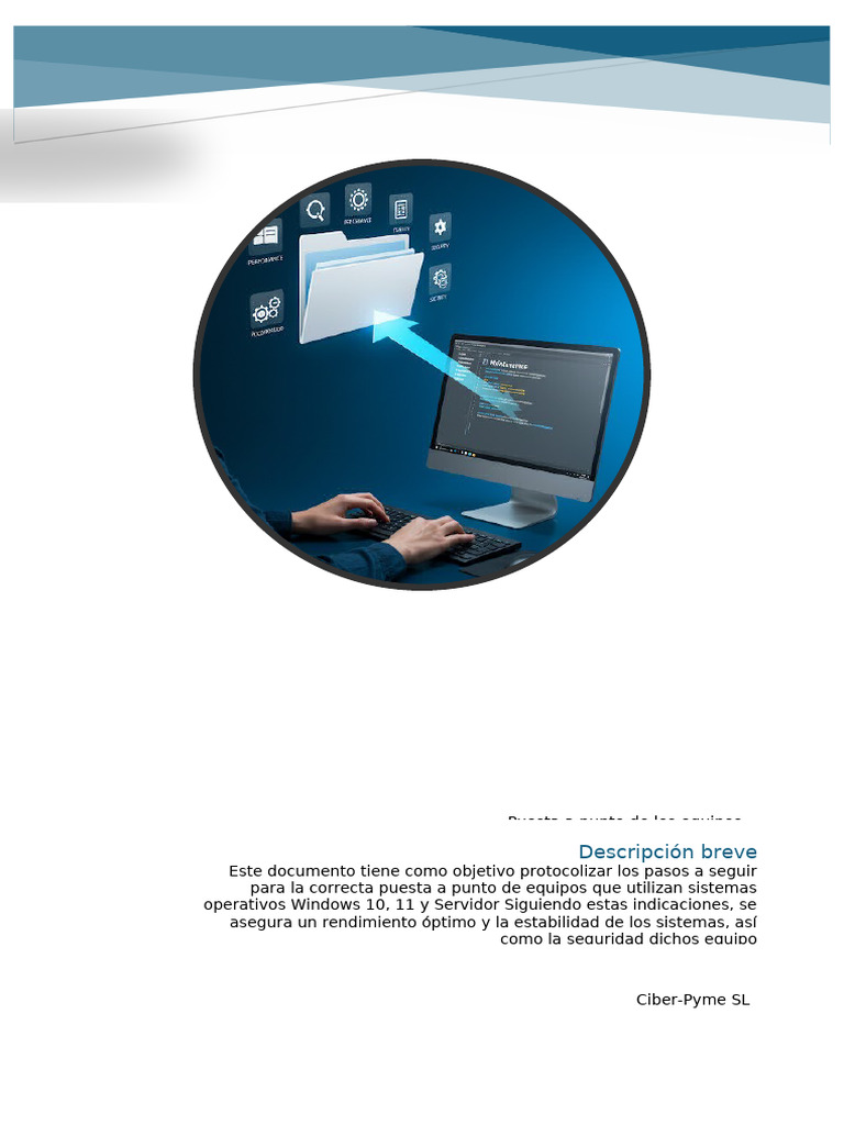 Protocolo de Puesta A Punto de Equipos | PDF | Archivo de computadora | Windows 10