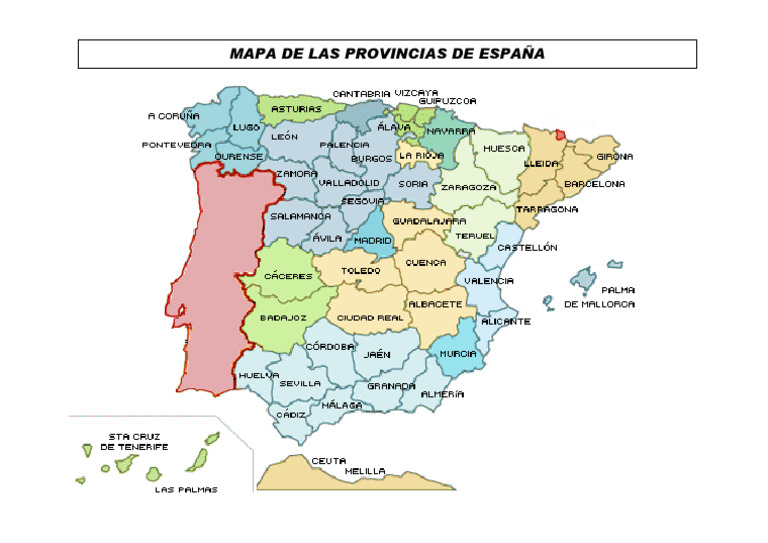 Provincias de Espana | PDF