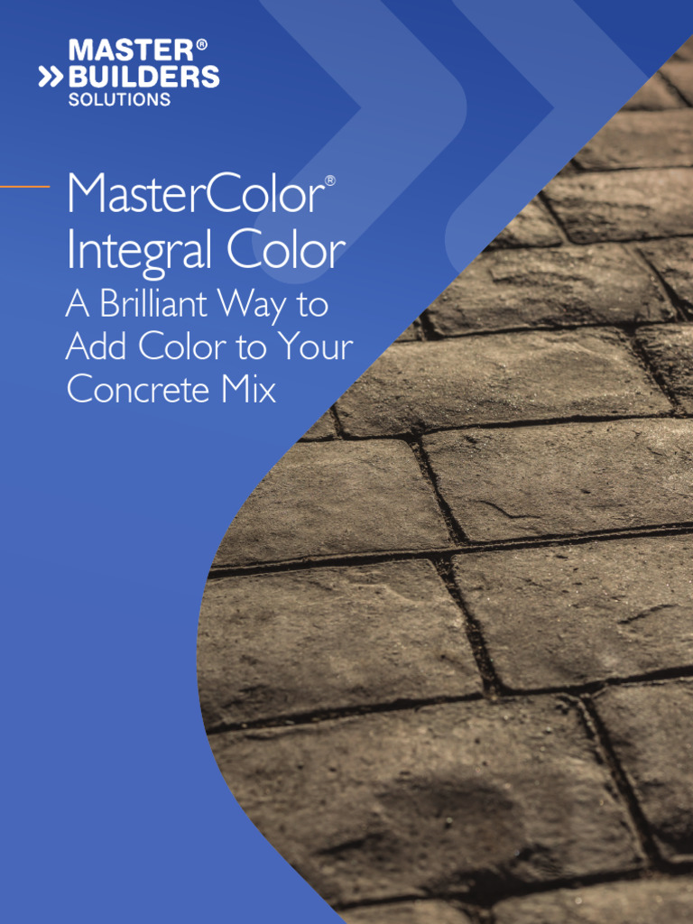Mastercolor Brochure Fin Web 18305 | PDF | Concrete | Building Materials