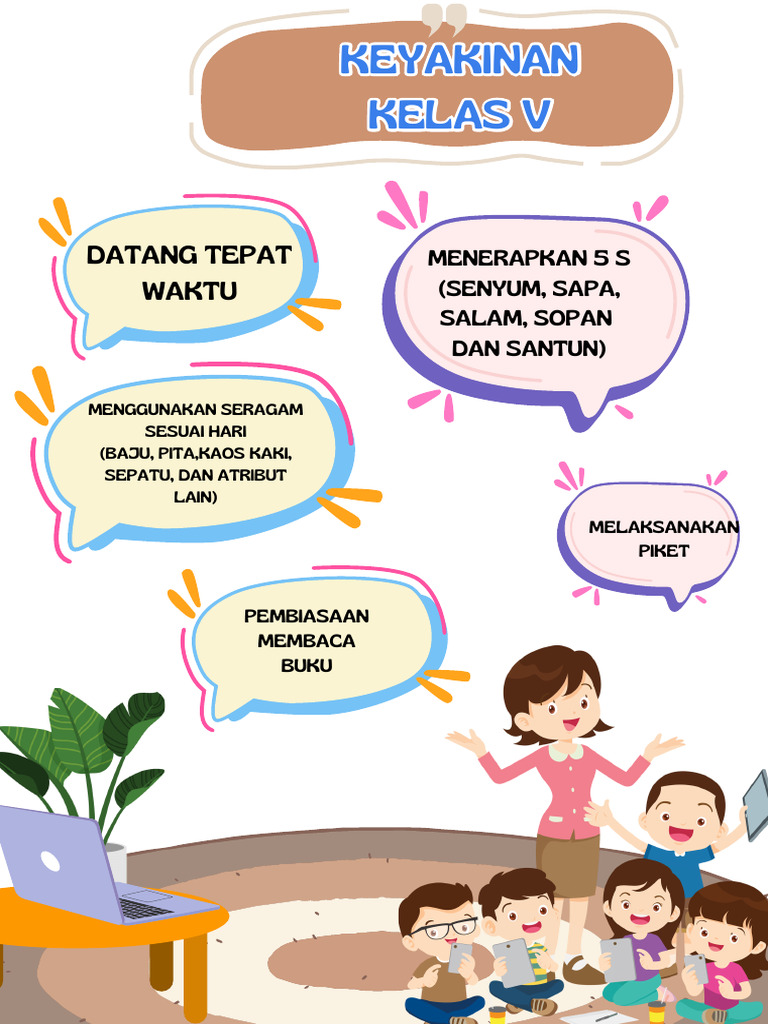 Penerapan 5S dan Seragam Kelas V | PDF