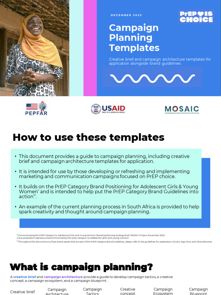 Campaign Planning Templates 2023 | PDF | Brand | Psychology