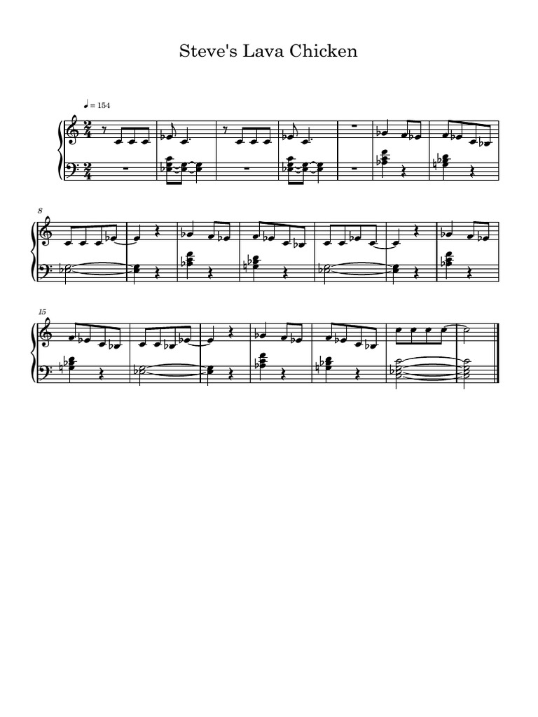 Eating lava chicken | PDF