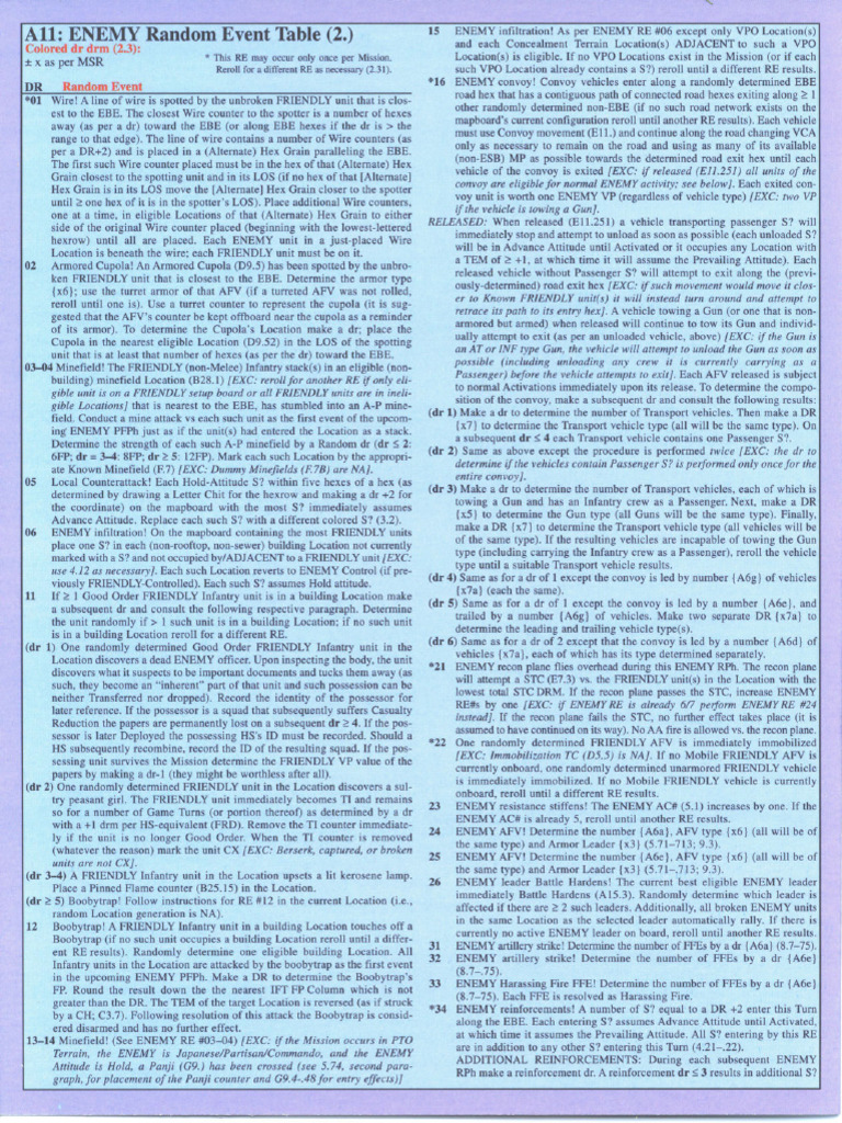 Generation Tables | PDF