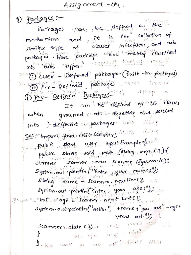 Java Assignment 4 | PDF