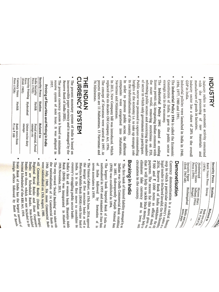 Indian Currency | PDF