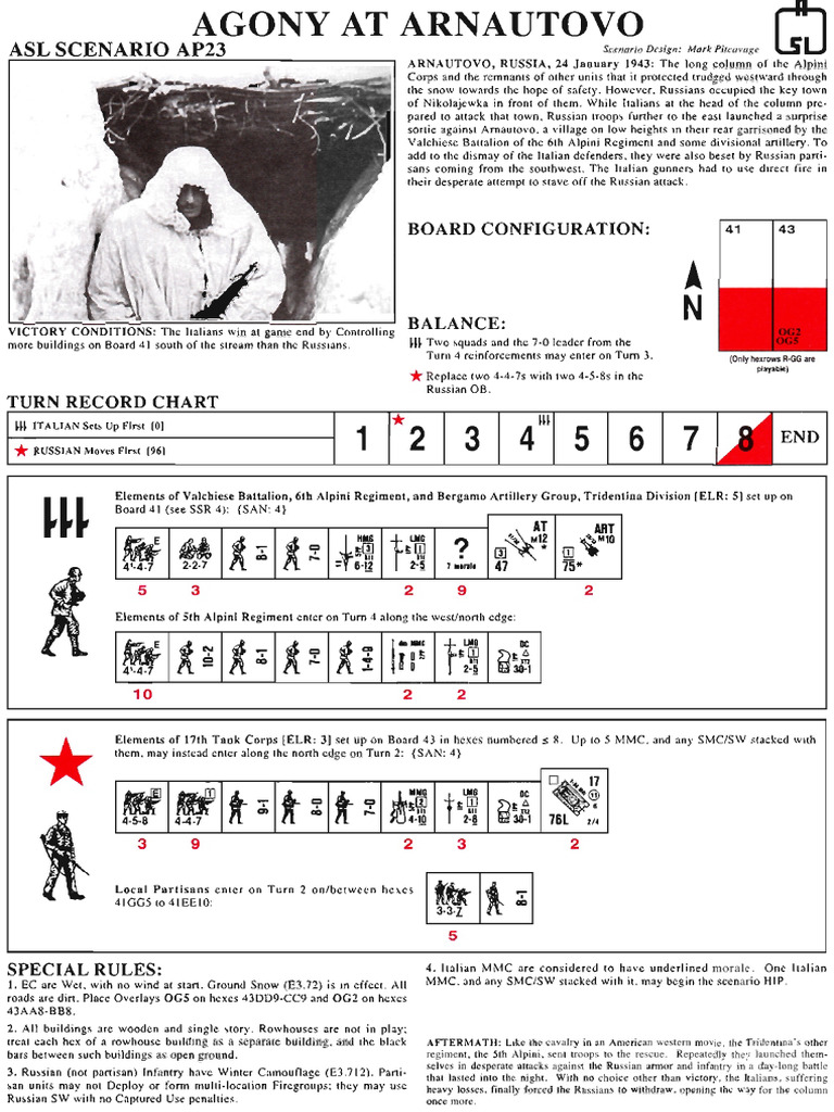AP23 Agony at Arnautovo | PDF