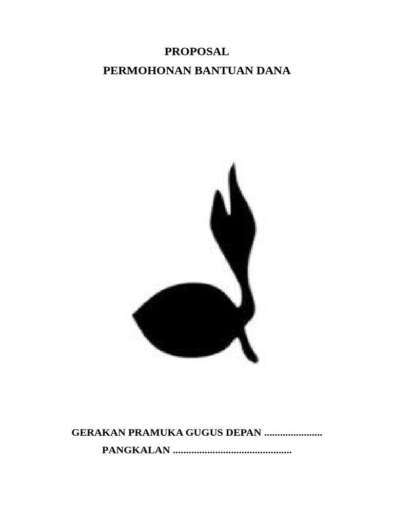 PROPOSAL Dana Pramuka SMK | PDF