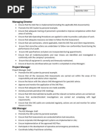 Job Description of HSE Supervisor | PDF | Emergency Management | Safety