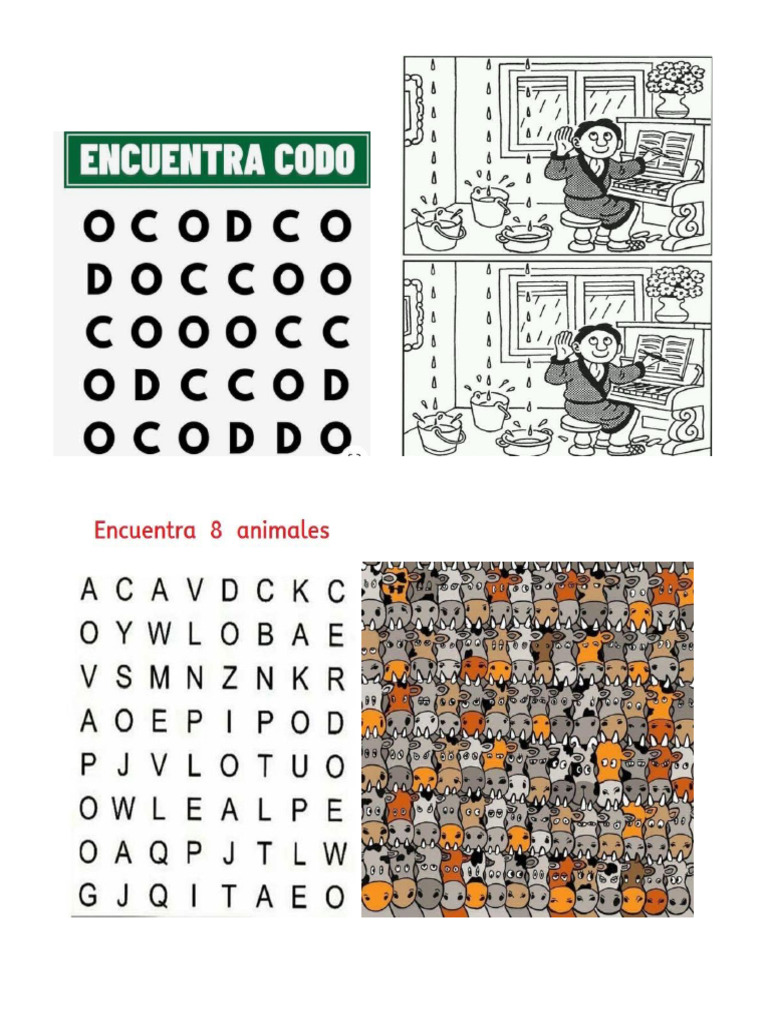 Encuentra Las Palabras | PDF
