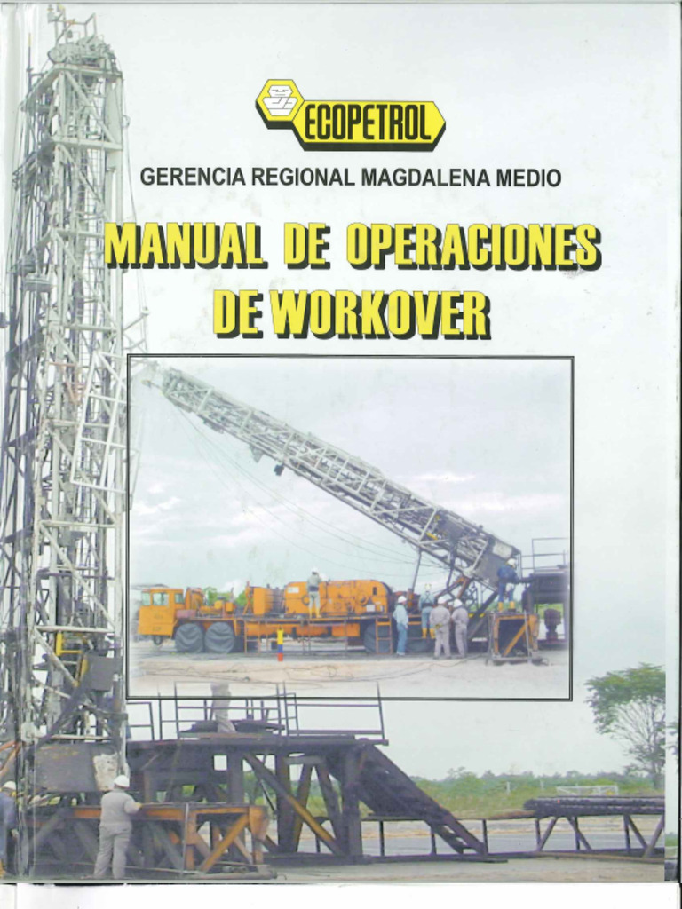Manual de Operaciones de Workover - Ecopetrol | PDF