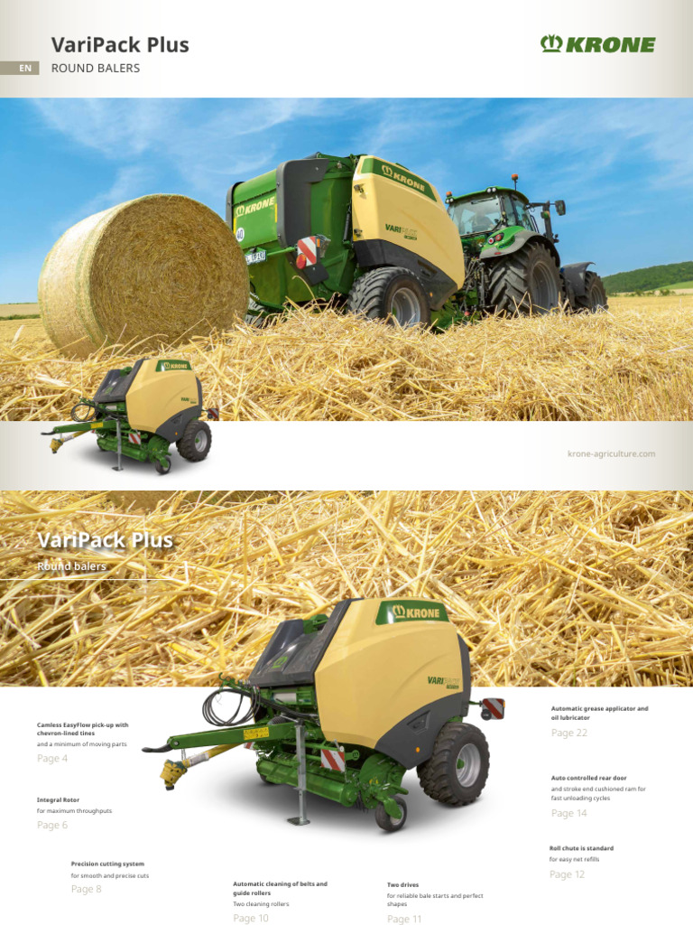 VariPack Plus en 209023090 Web | PDF | Tractor