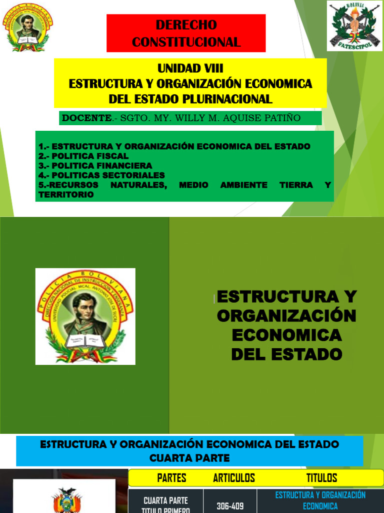 Derecho Const. Unidad 8 | PDF | Bancos | Estado (política)