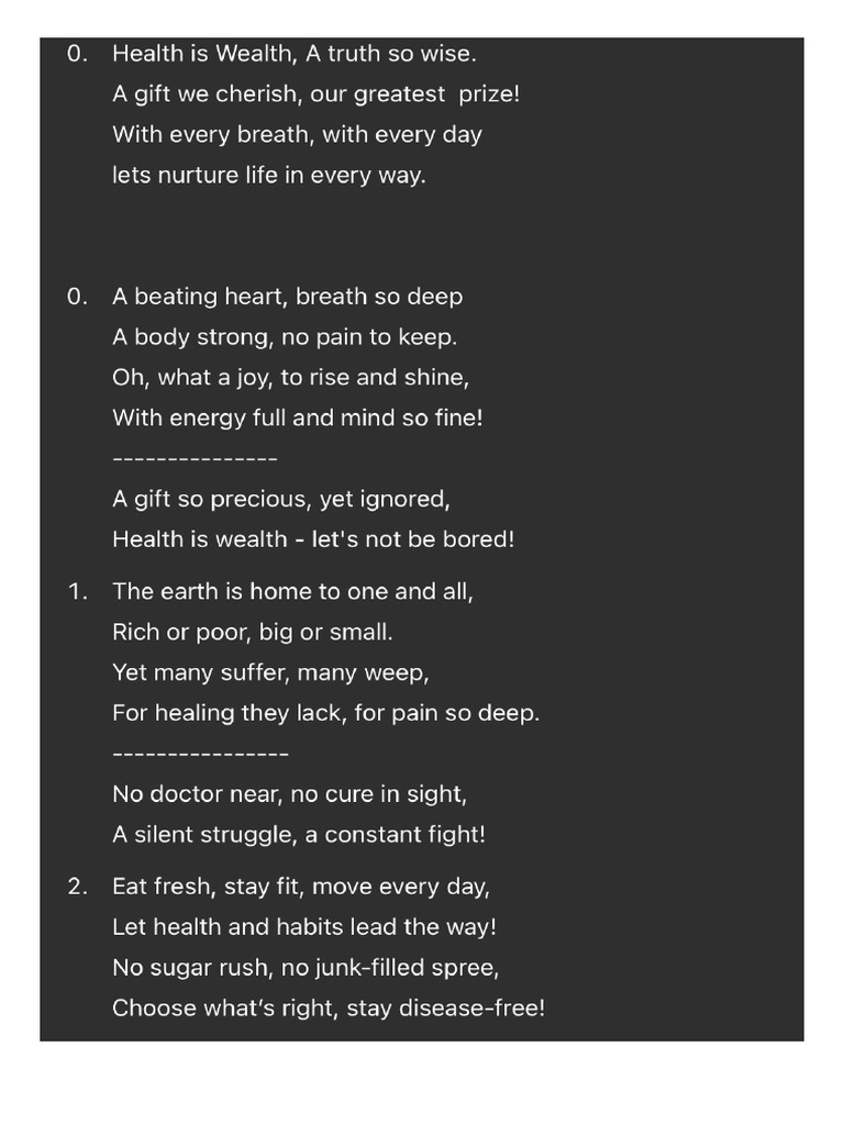 Choral Recitation | PDF