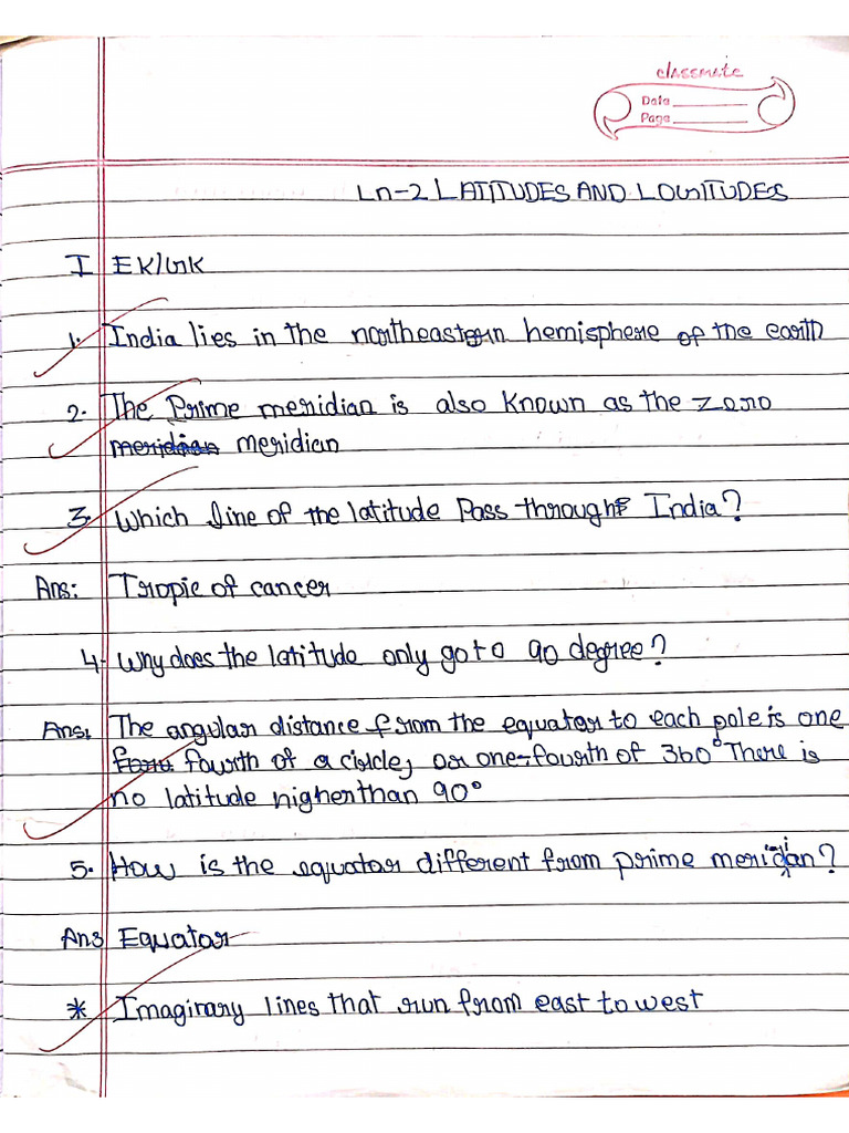 Grade 5 LN 2 CW Notes | PDF