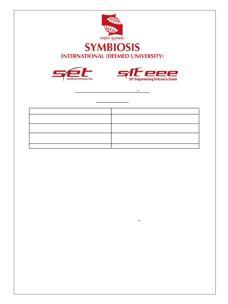 SET 2025 Bulletin 19.04.2024 | PDF | Bachelor's Degree | Bachelor Of ...