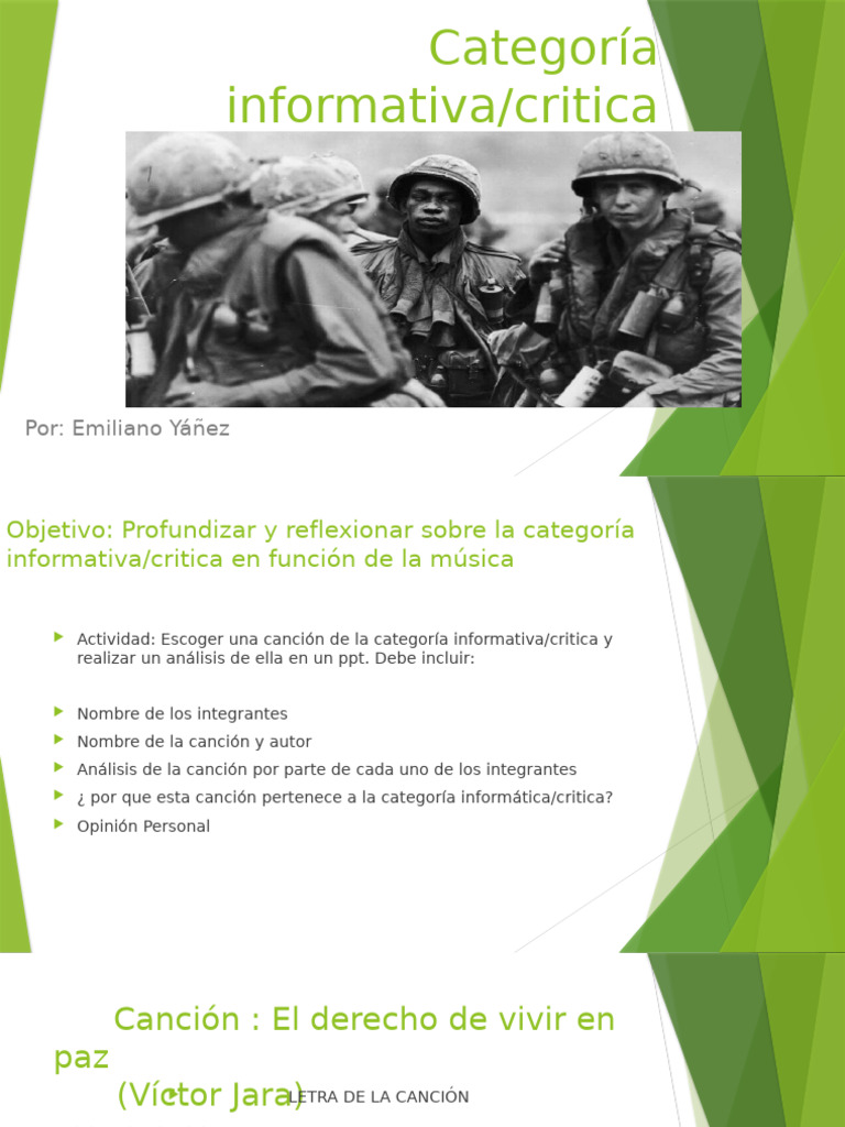 Canción de Impacto Critico | PDF | Letra | Canciones