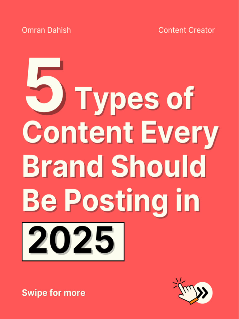 Content Types for Brands in 2025 | PDF