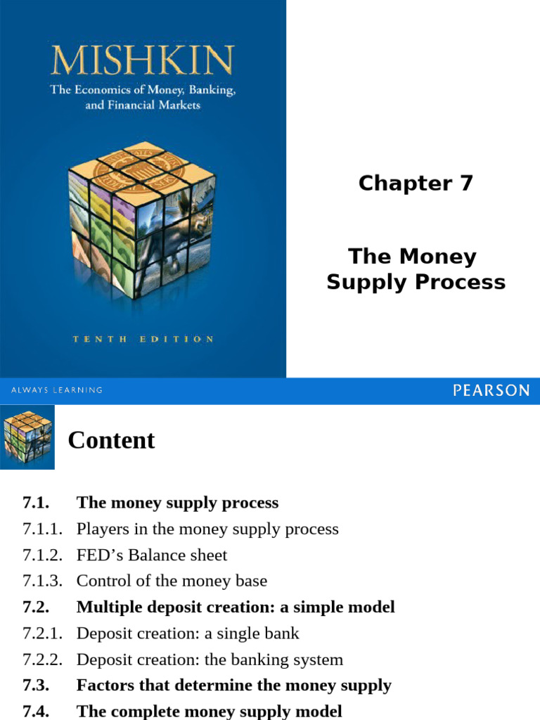 Chap 7 - Money Supply Process - Simple | PDF | Money Supply | Federal ...