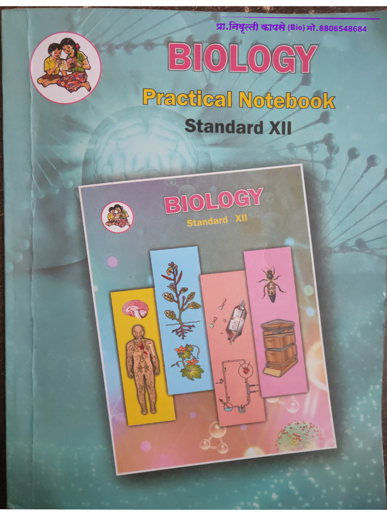 Biology 12 TH Practical Record Book 24-25 | PDF