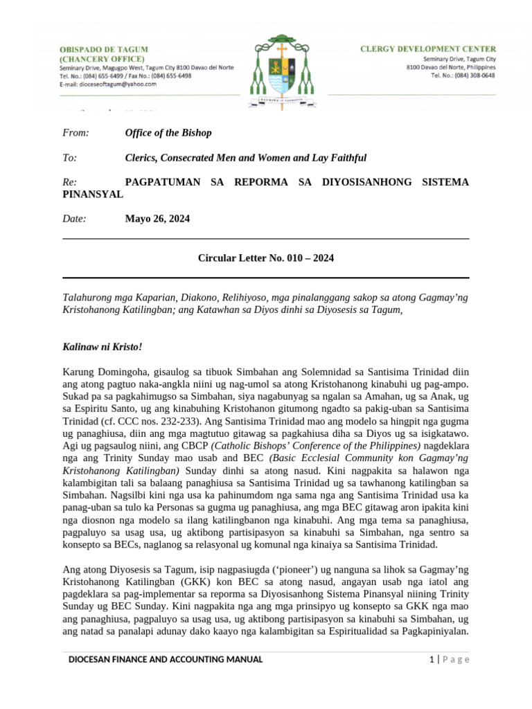 Revised Instrumentum Laboris | PDF