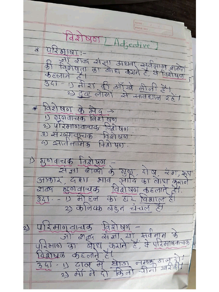 Hindi Notes | PDF