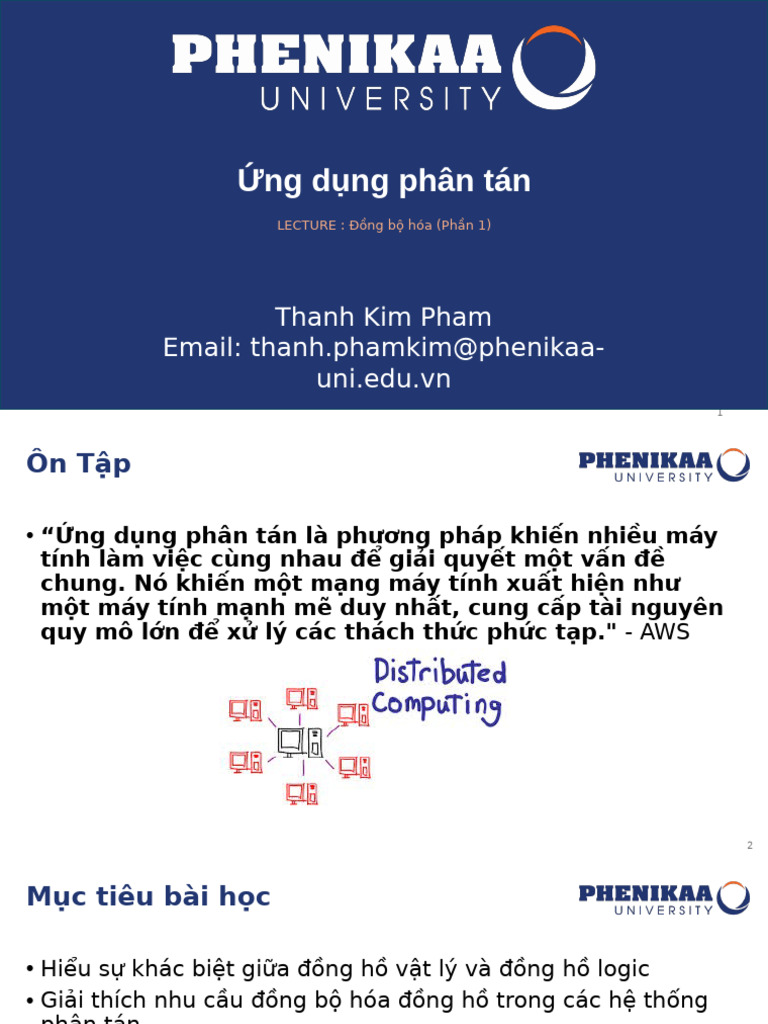 1.2 Vector Lamport Clock | PDF