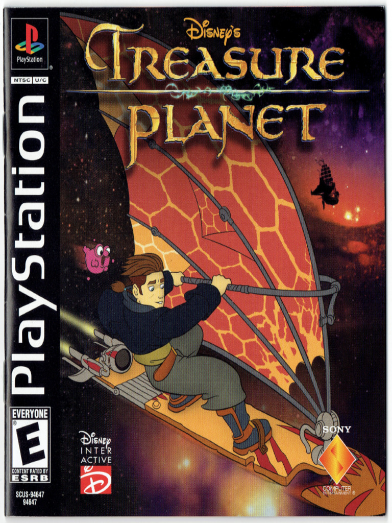 Disney's Treasure Planet PS1 Manual | PDF