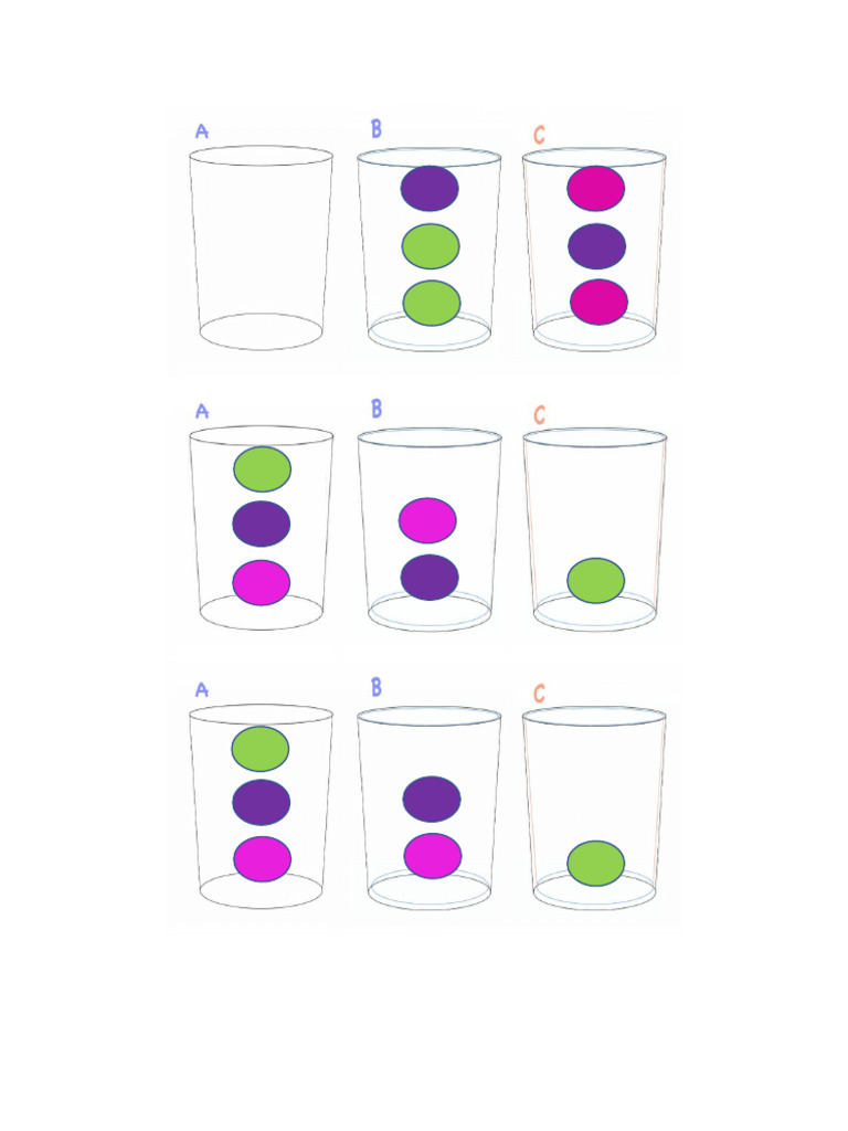 Juego de Concentración Pimpones de Colores PDF | PDF