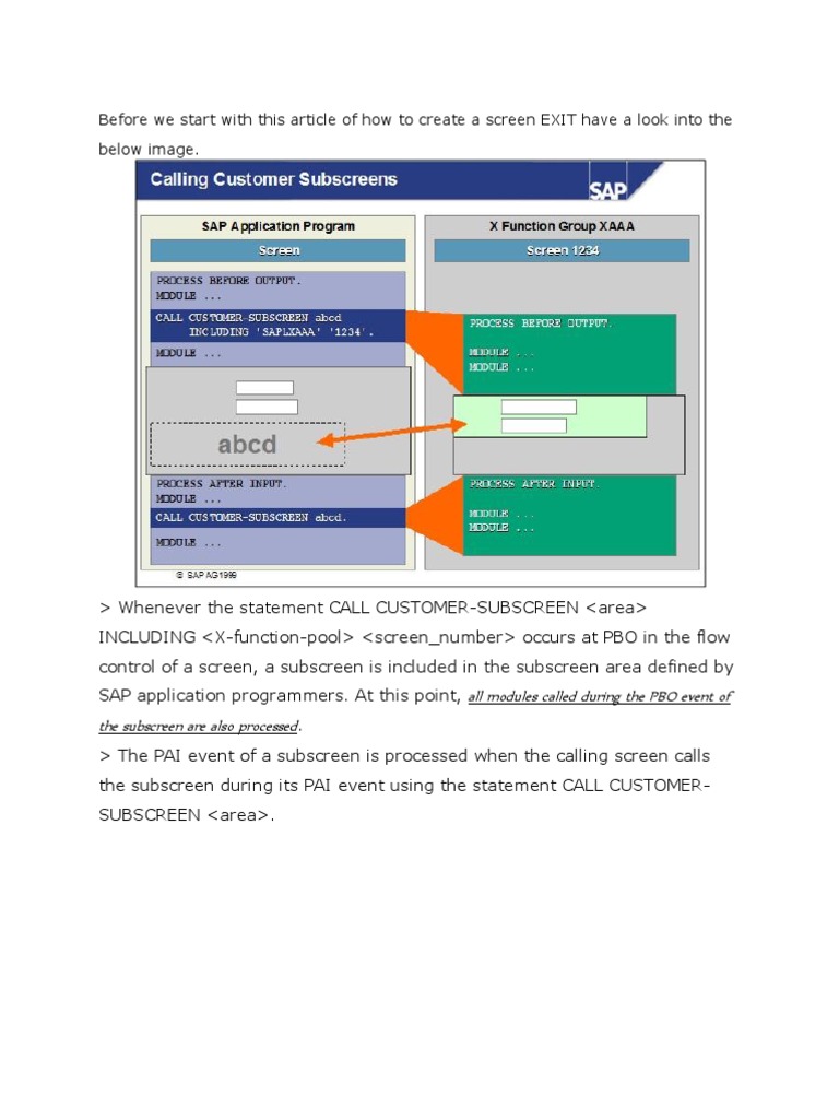 Screen Exit | PDF | Modular Programming | Control Flow
