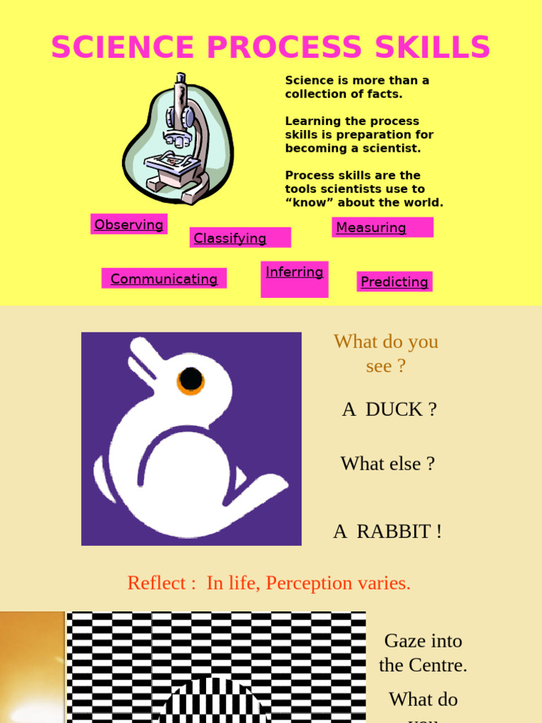 Science Process Skills | PDF | Measurement | Experiment