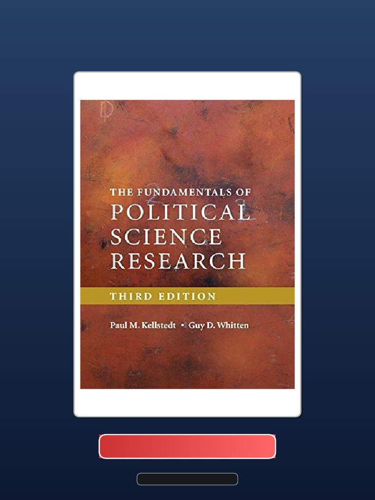 The Fundamentals of Political Science Research Official Test Bank | PDF ...
