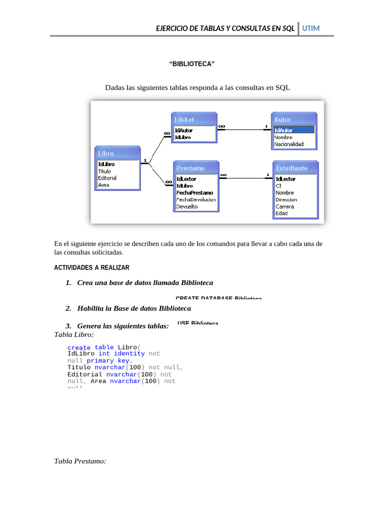 Proyecto de BD Biblioteca Remixxx | PDF | SQL | Base de datos relacional