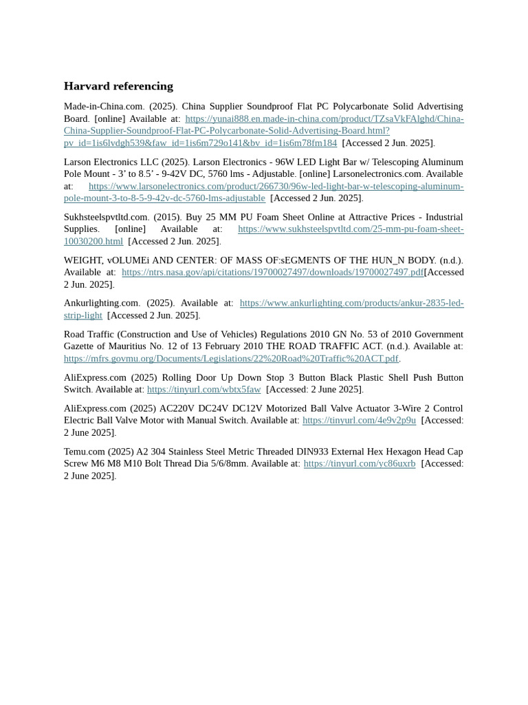 Josh Harvard Referencing | PDF