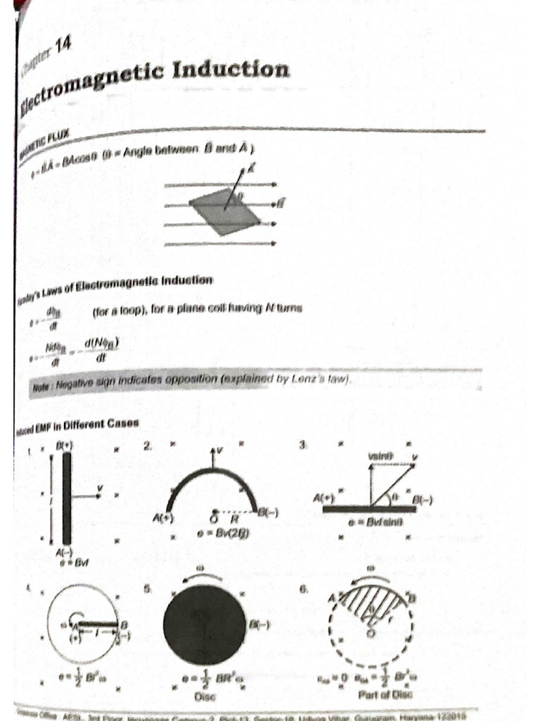 Electromagnetic Induction | PDF