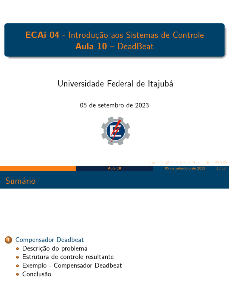 ECAi04 - Aula 10 Handouts | PDF