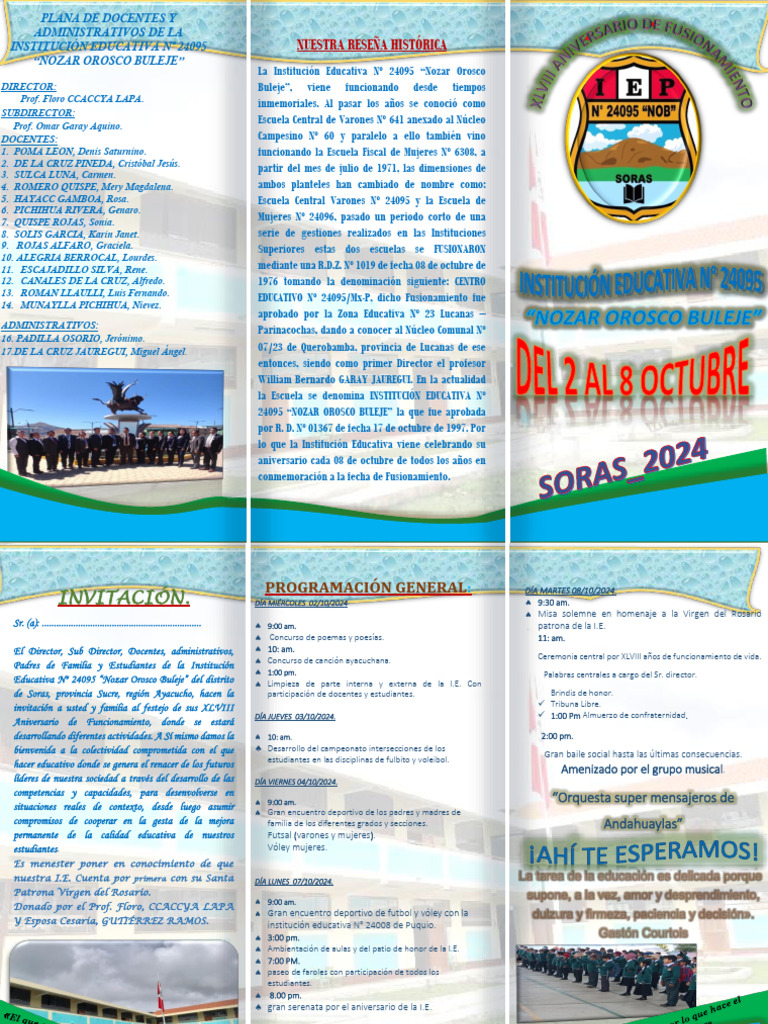 Triptico 2024 NOB OK | PDF