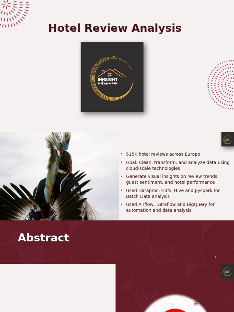 Hotel Review Data Analysis Insights | PDF | Apache Spark | Computing