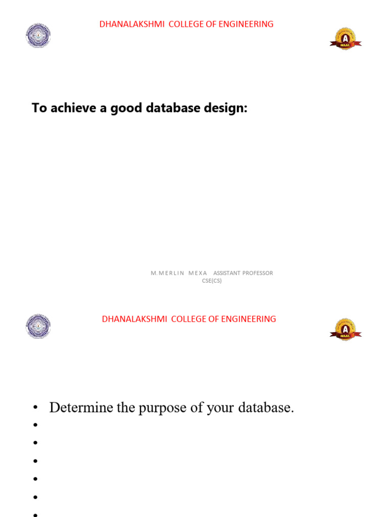 Unit 2-DatabaseDesign in PDF | PDF | Data Model | Data