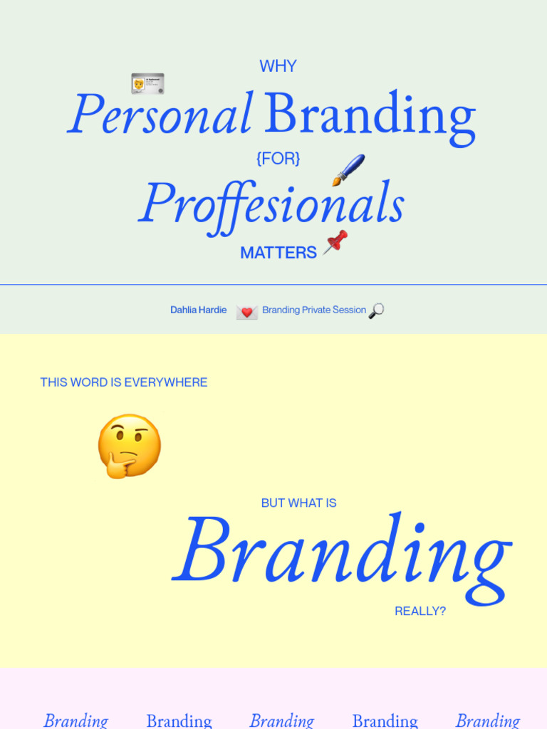 Personal Branding | PDF