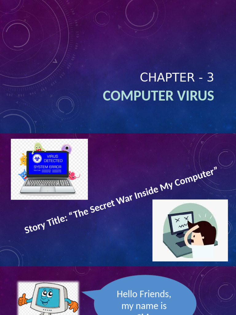 Ch-3 Computer Virus Class 7 | PDF | Computer Virus | Antivirus Software