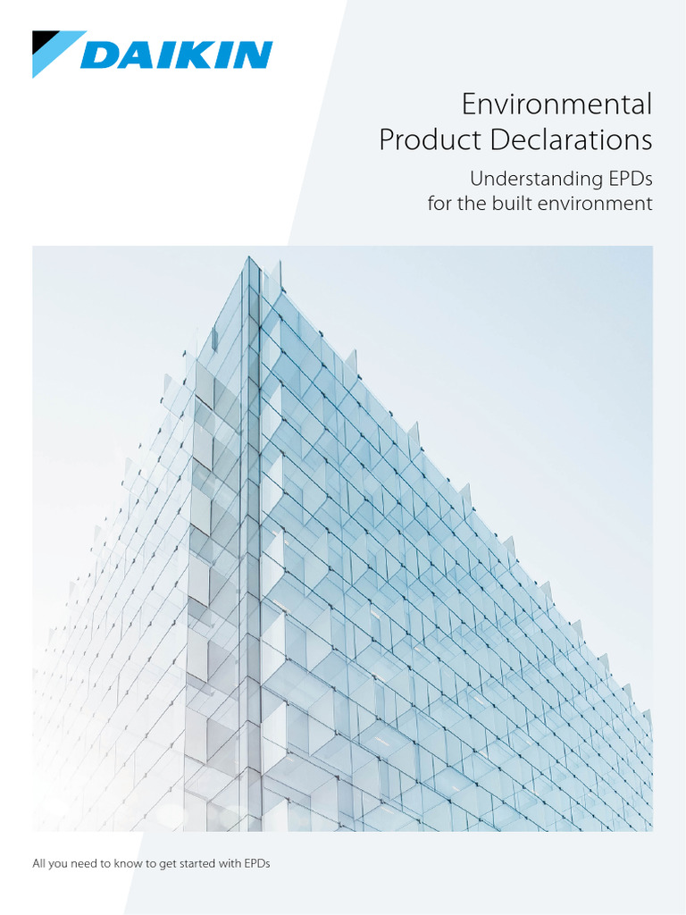 Understanding Environmental Product Declarations | PDF | Life Cycle ...