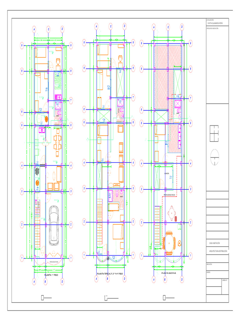 Plano Casa Plotear en A2 | PDF