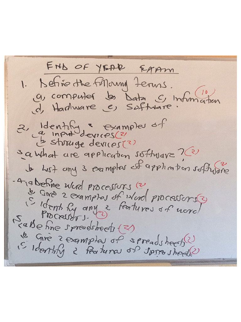 PDF - End of Term Exam | PDF